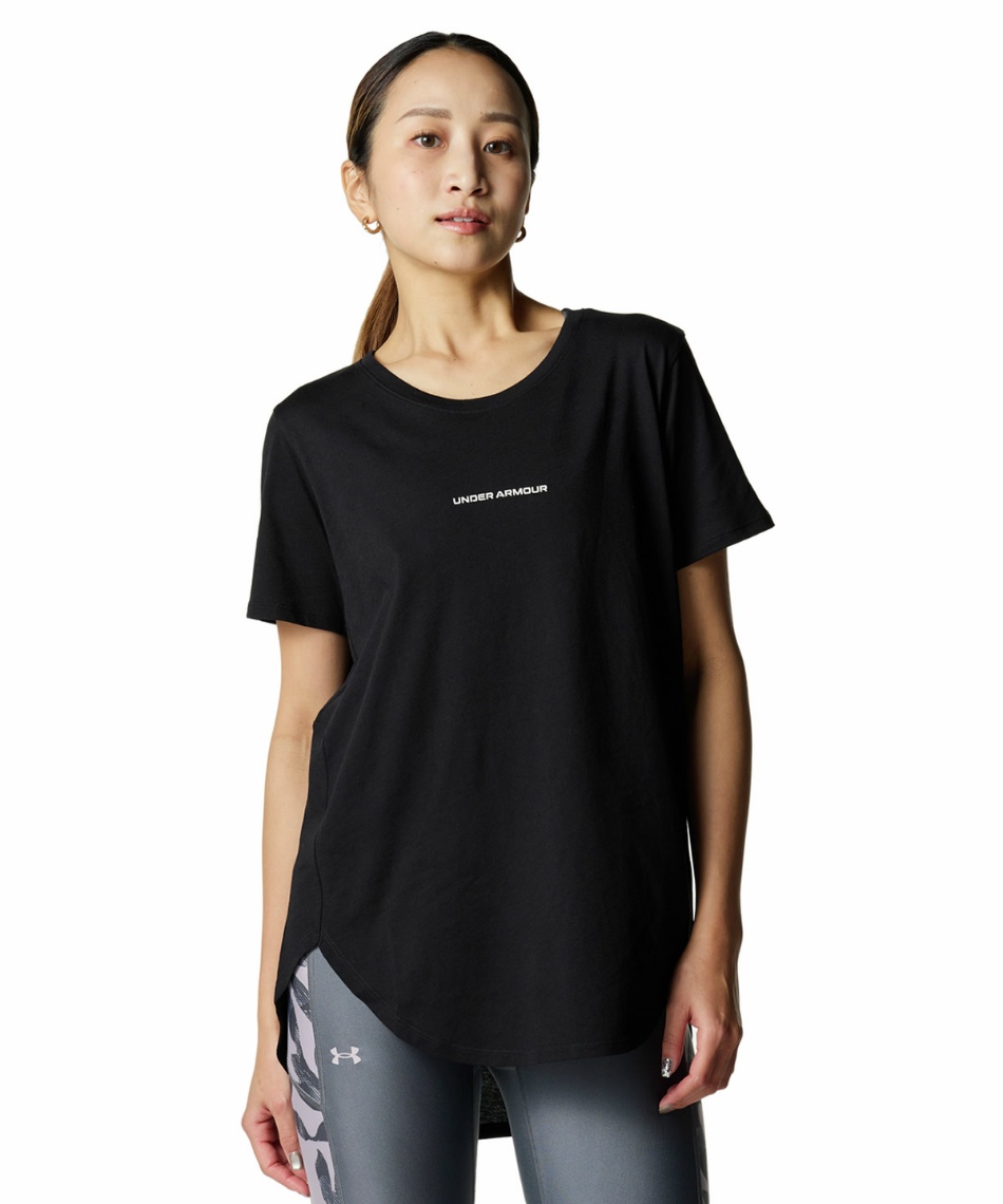 Tシャツ 半袖 UA LIVE LONGLINE T-SHIRT 6001377-001 | スポーツ用品ならヒマラヤオンラインストア【公式】