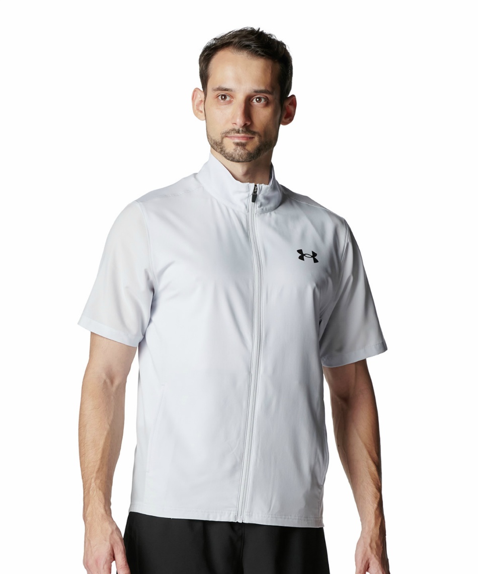 アンダーアーマー(UNDER ARMOUR) ウインドブレーカー ジャケット UA FRESH WOVEN FULL ZIP SHORT ...
