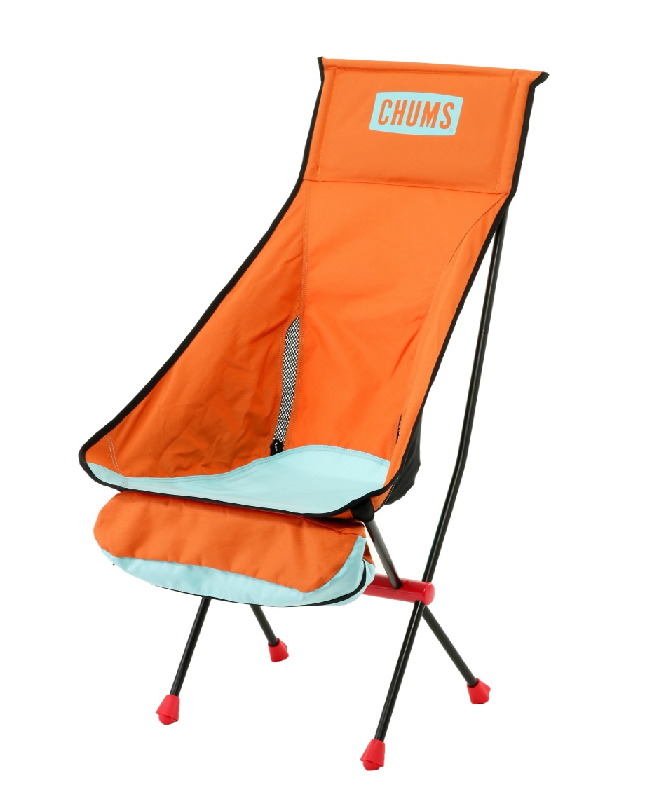 チャムス ( CHUMS ) アウトドアチェア Folding Chair Booby Foot High フォールディングチェアブービー ...