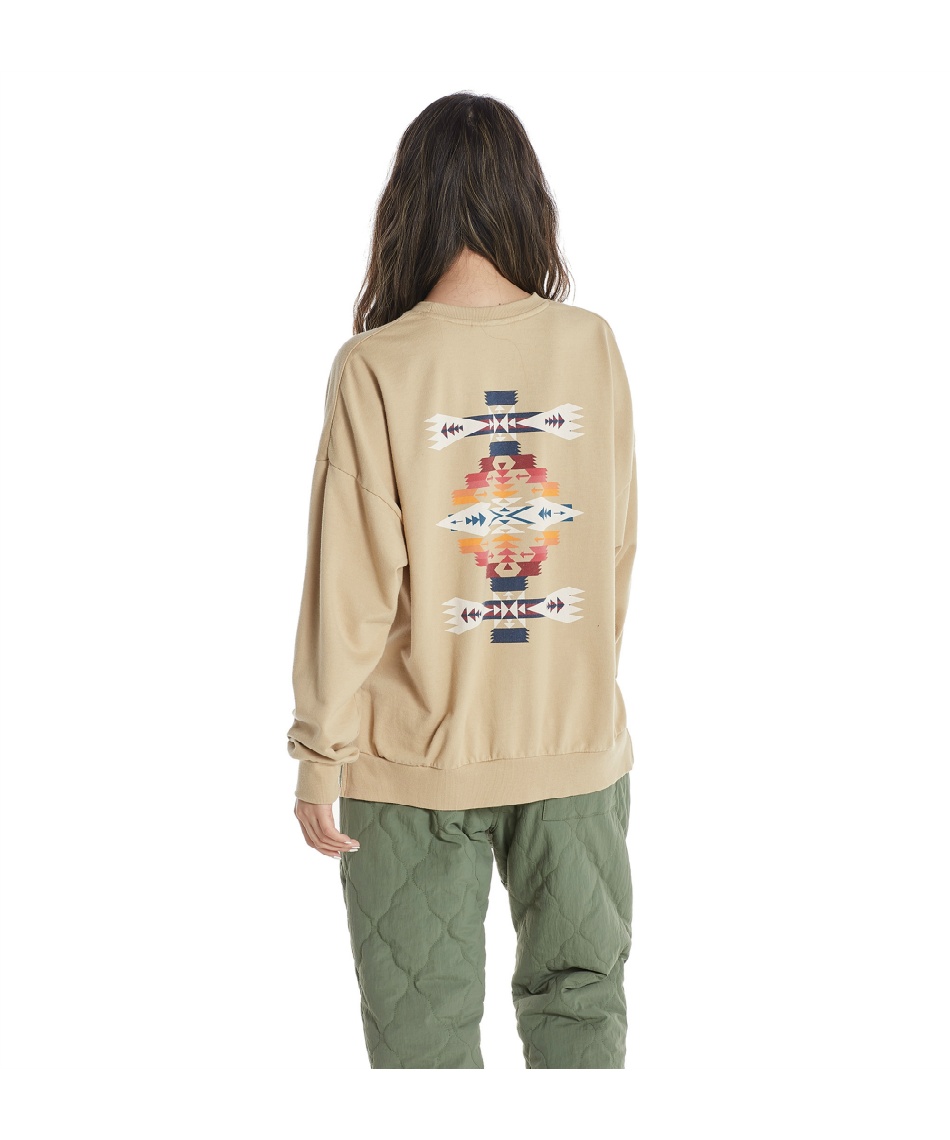 ロキシー(ROXY) スウェットトレーナー ROXY X PENDLETON ペンドルトン PULLOVER UVカット スウェット トップ ...