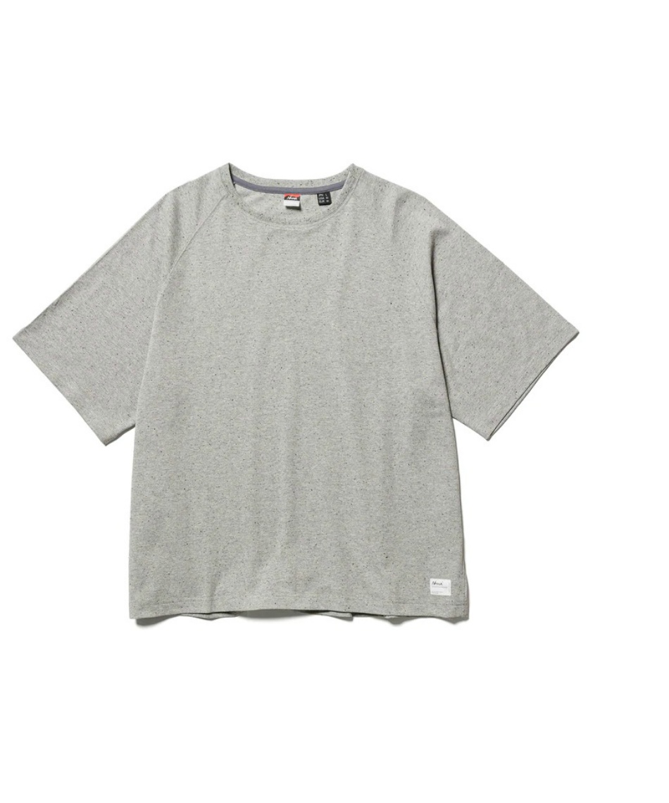 ナンガ(NANGA) Tシャツ 半袖 ECO HYBRID RAGLAN SLEEVE OVERSIZED TEE エコハイブリッド ラグランスリーブ オーバーサイズドティー N12W GRY ...