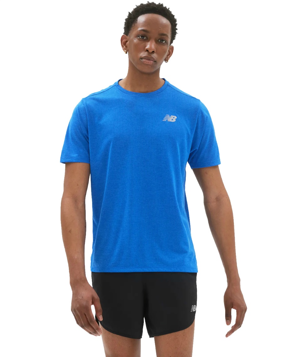 ニューバランス(new balance) ランニングウェア Tシャツ 半袖 Impact ランショートスリーブTシャツ MT21262 CH1 ...