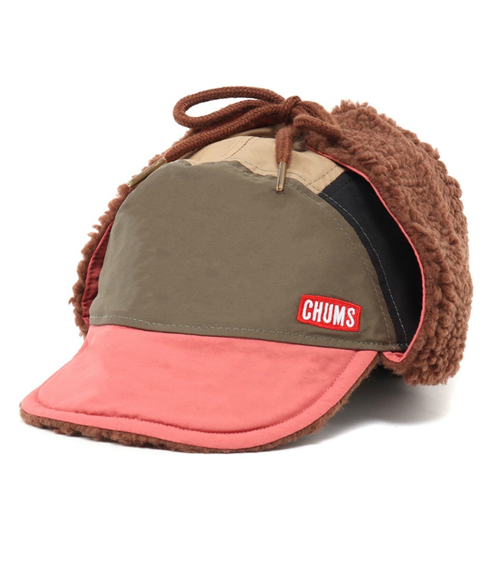 チャムス(CHUMS) 帽子 キャップ ジュニア キッズキャンピングボアロシアンキャップ Kid's Camping Boa Russian ...