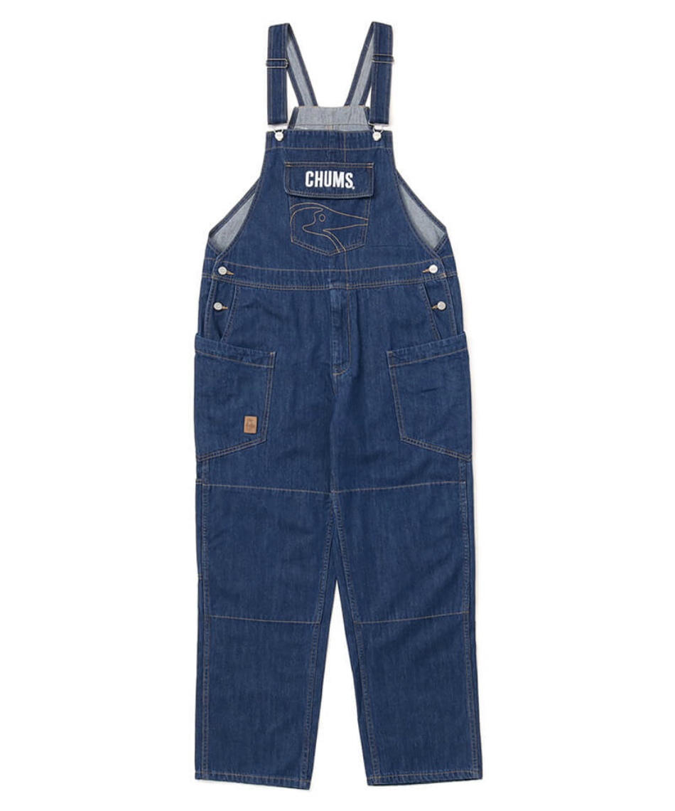 チャムス(CHUMS) ロングパンツ ビーバーオールオーバーザオーバーオール Beaver All Over The Overall CH03-1318 Indigo | スポーツ用品なら ...
