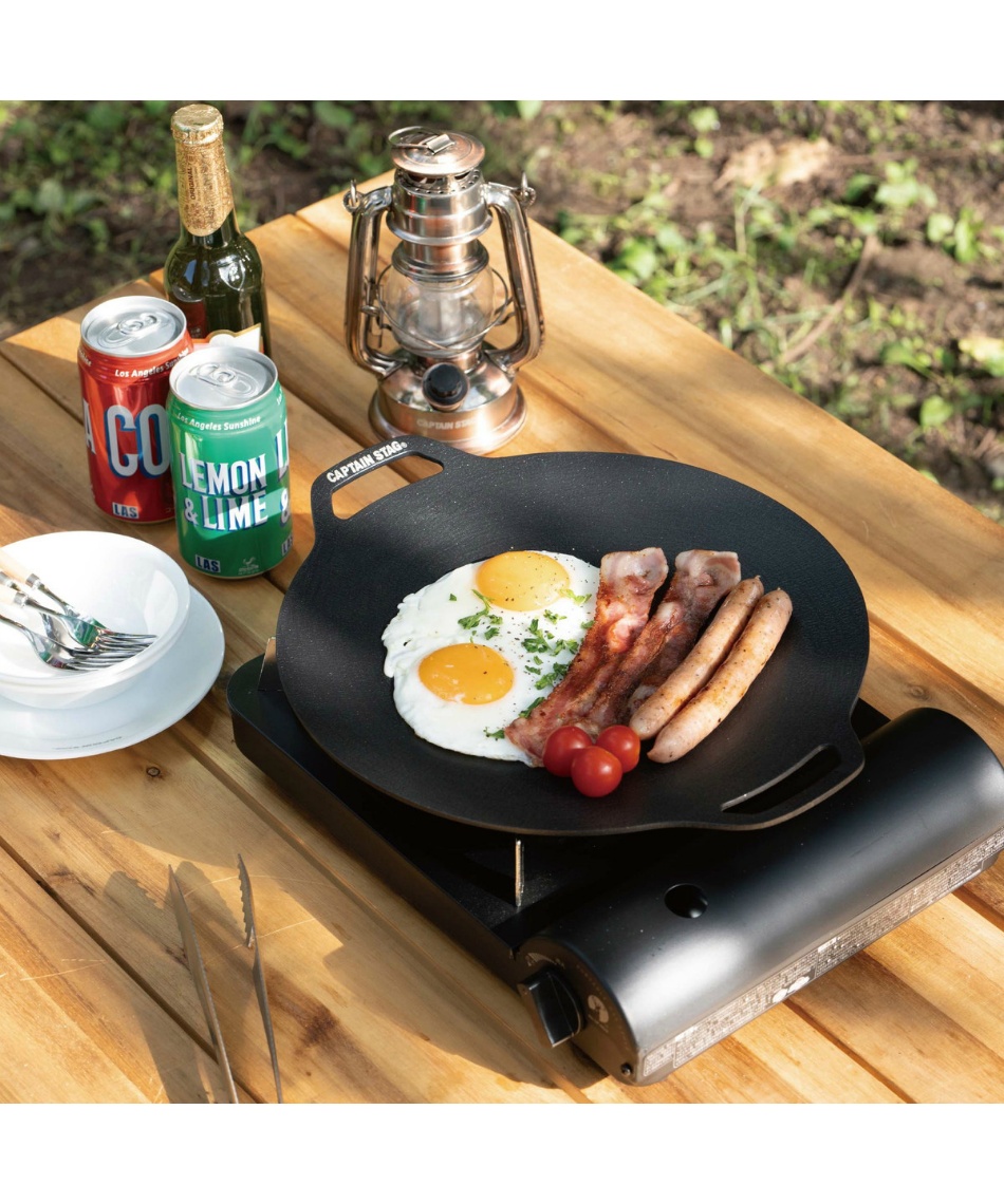 鉄板ラウンド グリルプレート 30cm UG-1592 | スポーツ用品ならヒマラヤオンラインストア【公式】