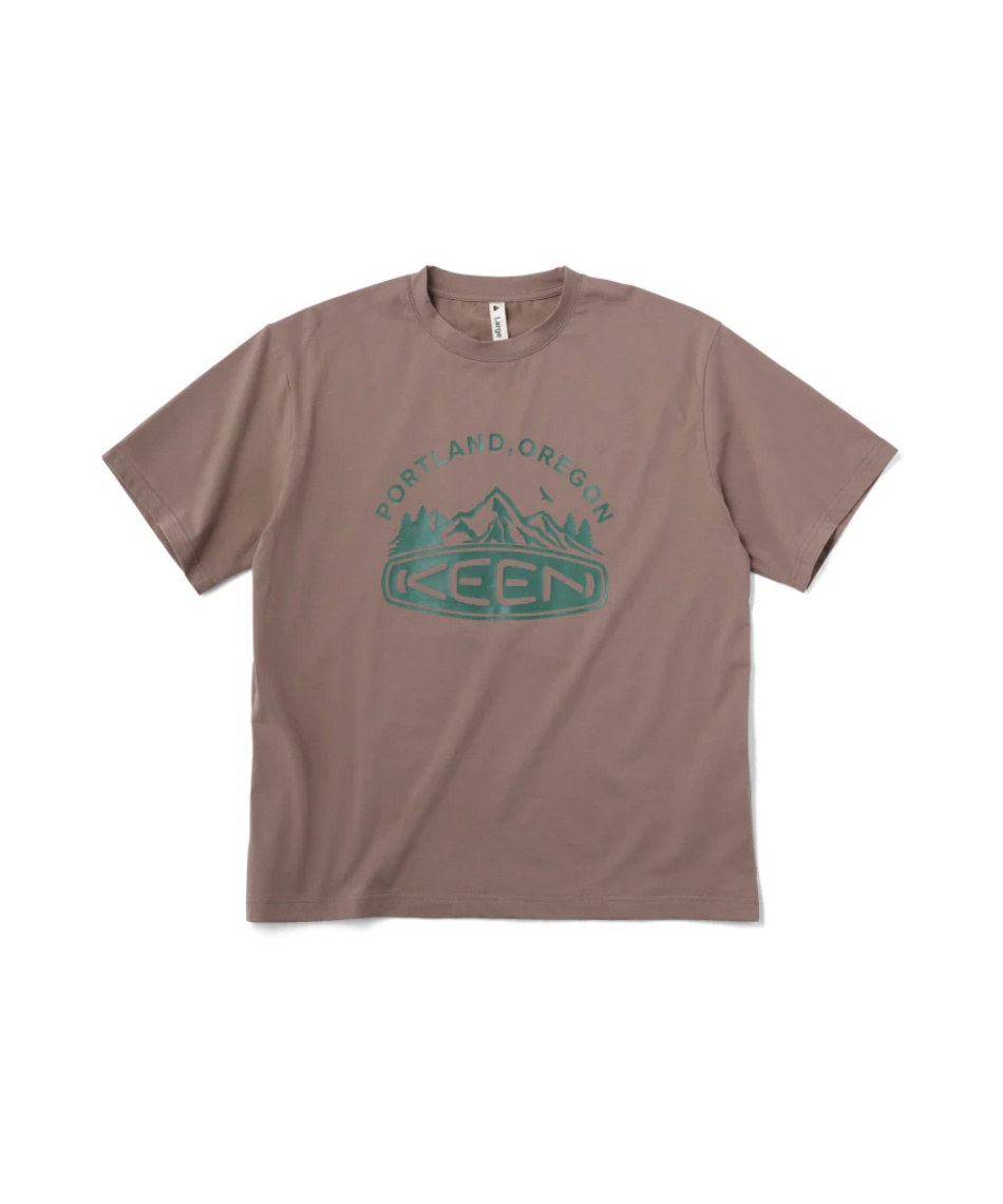 キーン(KEEN) Tシャツ 半袖 ハーベスト テック ティー アーチ ロゴ 1029315 MO/GR | スポーツ用品ならヒマラヤオンラインストア【公式】