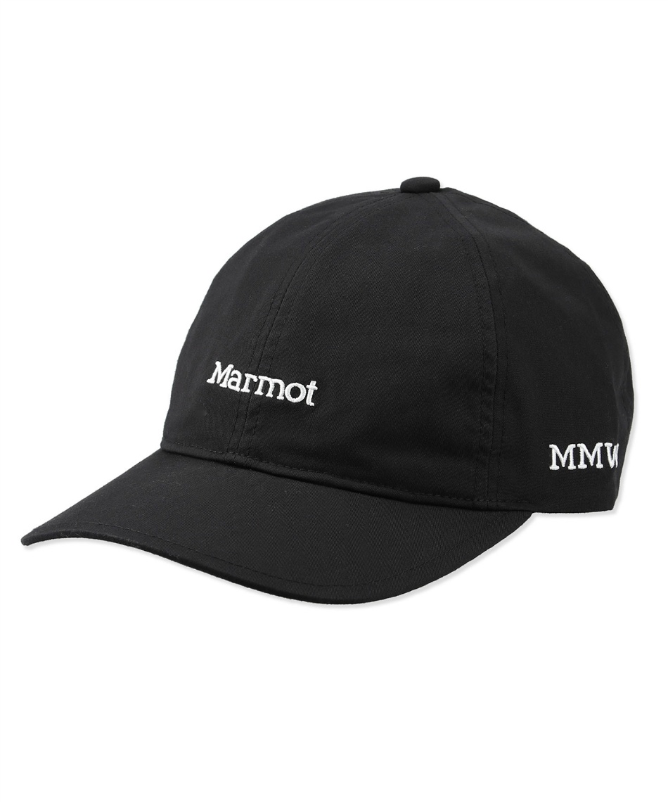 マーモット(Marmot) 帽子 キャップ Marmot 6Panel Cap マーモット6パネルキャップ TSSUE403 ブラック 【国内 ...
