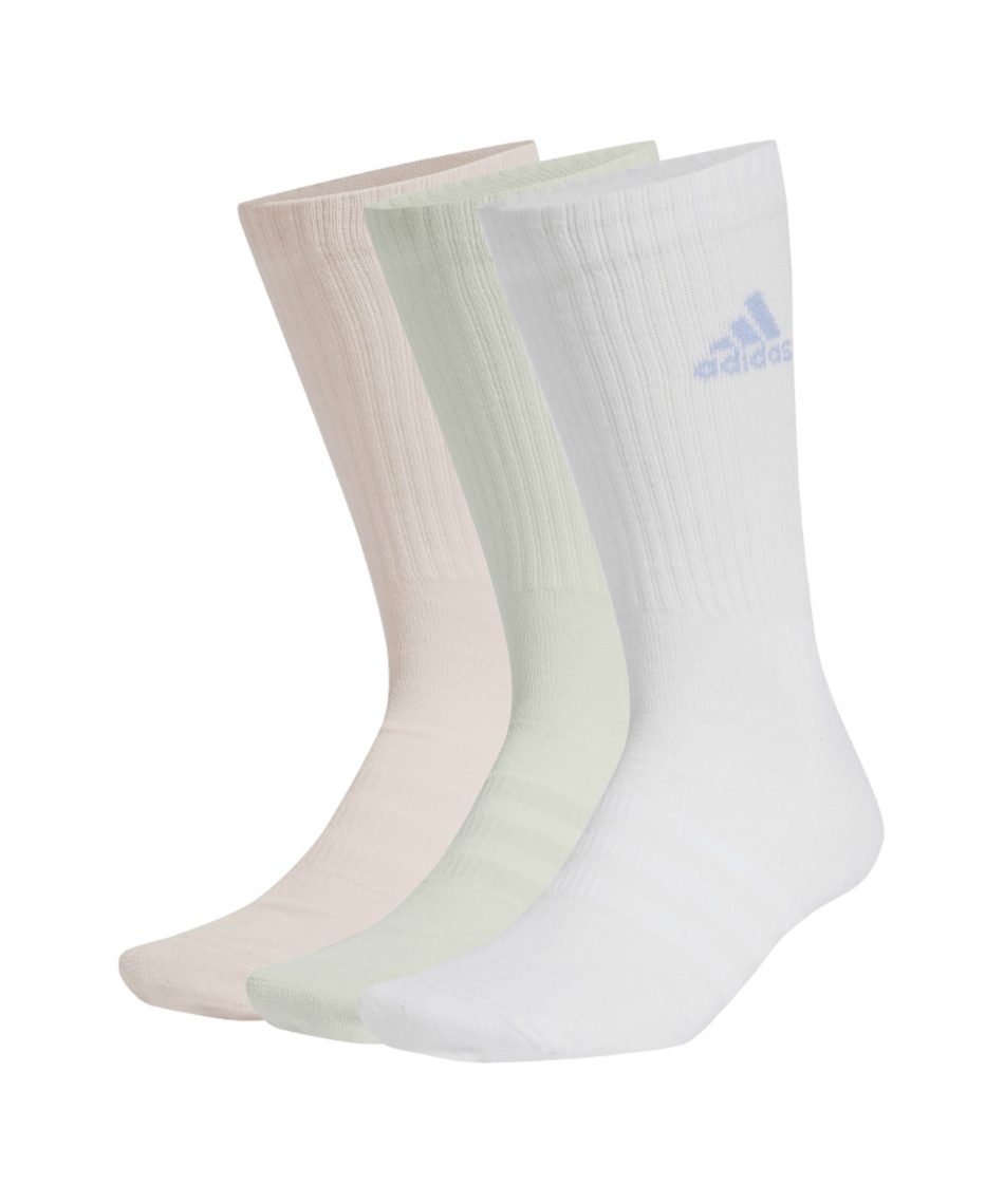 アディダス(adidas) ハイソックス クッション クルーソックス 3足組 IZ0161 EBB96 | スポーツ用品ならヒマラヤオンライン ...