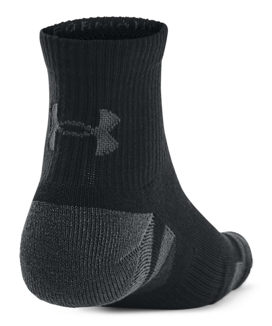 アンダーアーマー(UNDER ARMOUR) ソックス UA Performance Tech 3pk Qtr 1379510-001 ...
