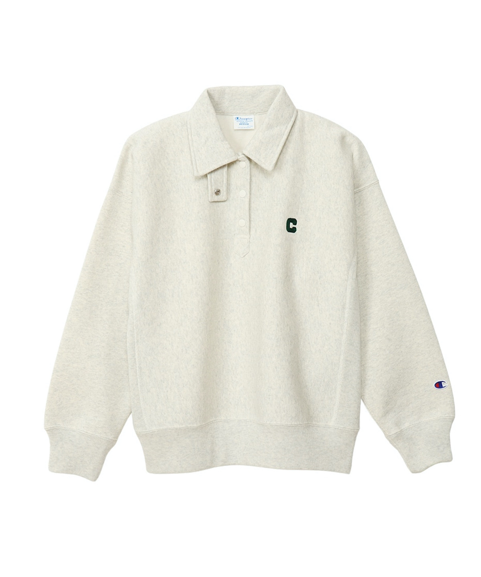 チャンピオン(Champion) スウェット 長袖 シャツ ウィメンズ ハーフスナップスウェットシャツ CW-A006-810 | スポーツ用品ならヒマラヤオンラインストア【公式】