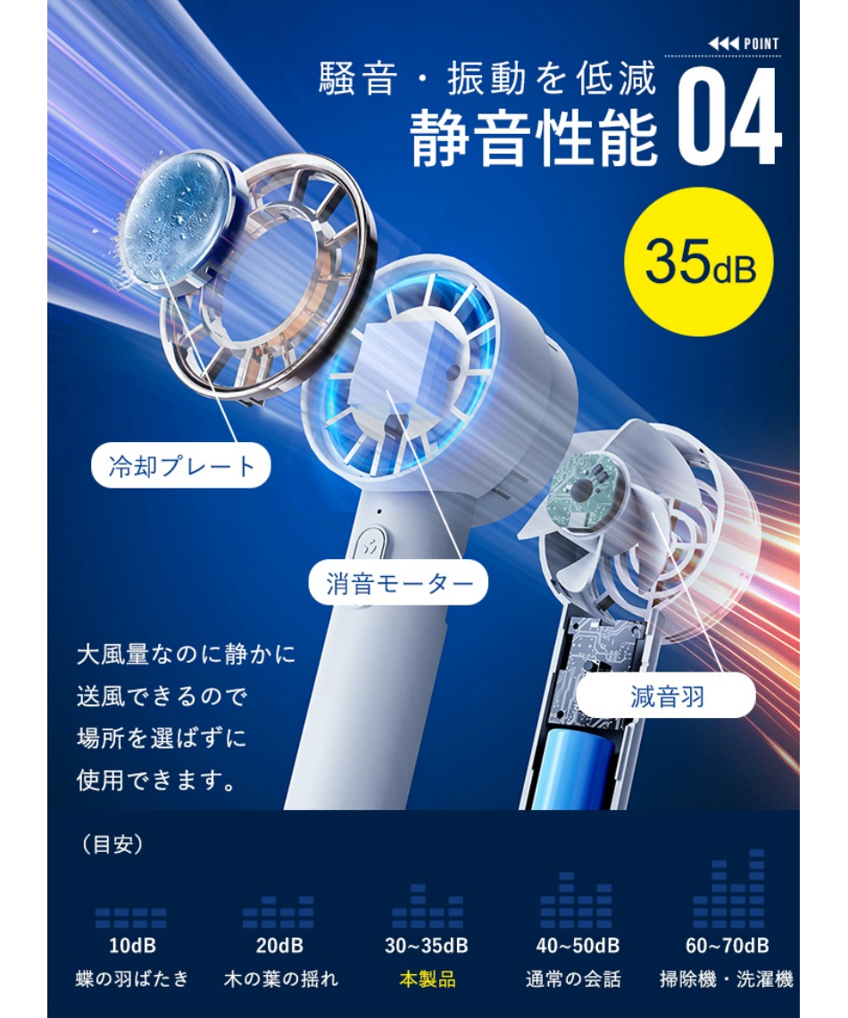 リズデイズ(LIZDAYS) その他美容アイテム 冷却プレート付きハンディファン lz-cf01 【ご自宅配送限定】‥ | スポーツ用品ならヒマラヤオンラインストア【公式】