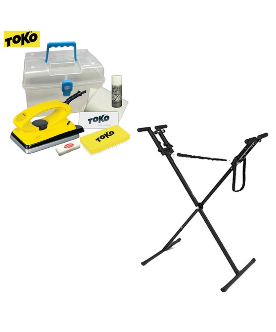 トコ(TOKO) チューンナップ用品 ワックスセット T8ワクシングセット+スタンド2点セット 600 7020+DBS-WS1602 ...