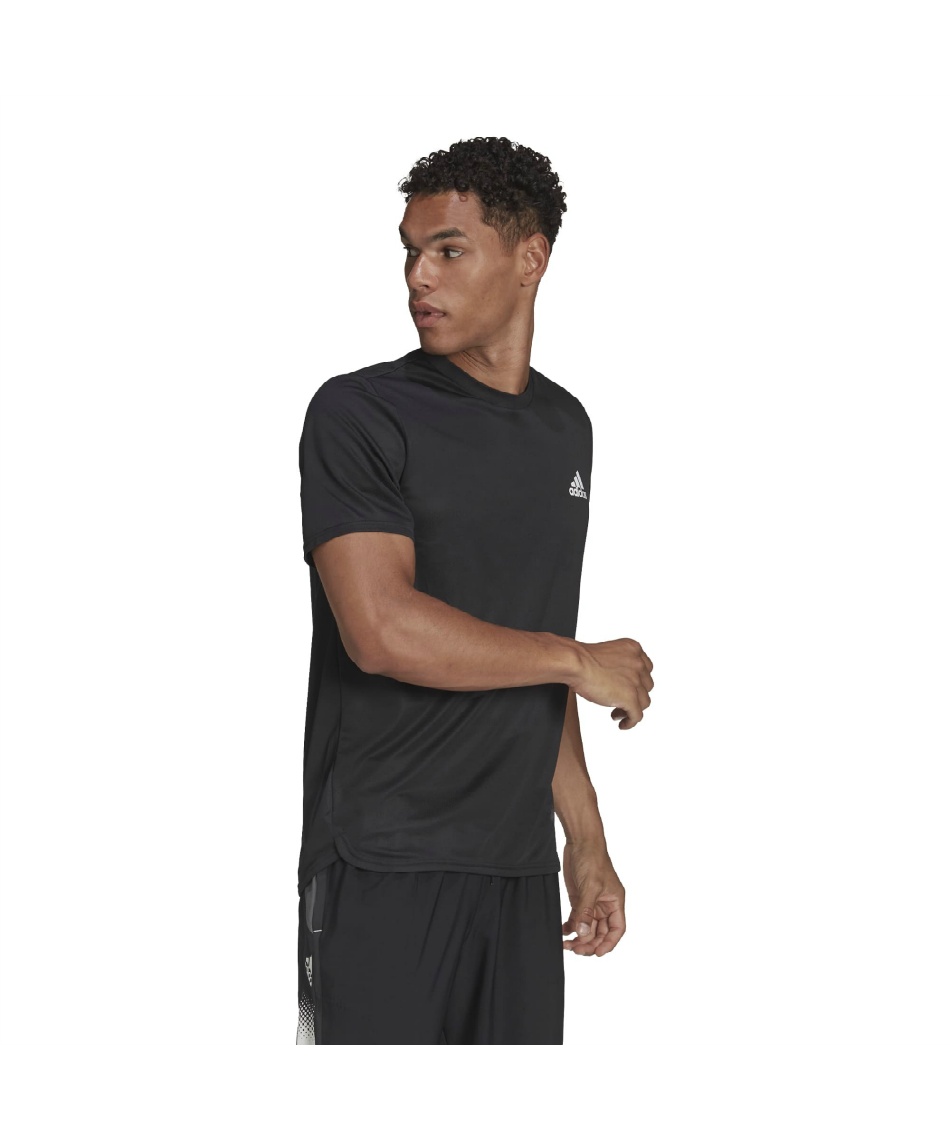 アディダス(adidas) Tシャツ 半袖 AEROREADY デザインド フォー ムーブメント 半袖Tシャツ HF7214 DK436 ...