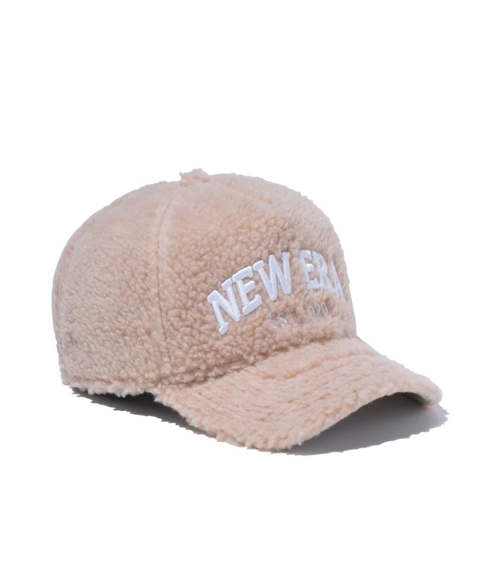 ニューエラ(NEW ERA) ゴルフ キャップ 9FORTY A-Frame Boa Fleece ボアフリース アーチロゴ ベージュ ...