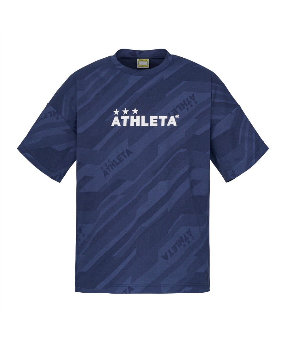 アスレタ(ATHLETA) サッカーウェア プラクティスシャツ 半袖 ジャガードスウェットシャツ 03372 | スポーツ用品ならヒマラヤオンラインストア【公式】