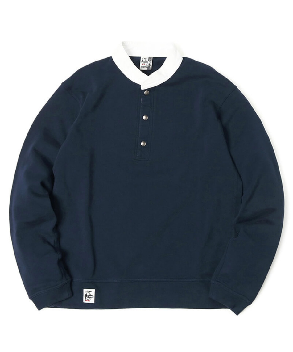 チャムス(CHUMS) スウェット ハリケーントップループパイル Hurricane Top LP CH00-1324 Navy | スポーツ用品ならヒマラヤオンラインストア【公式】