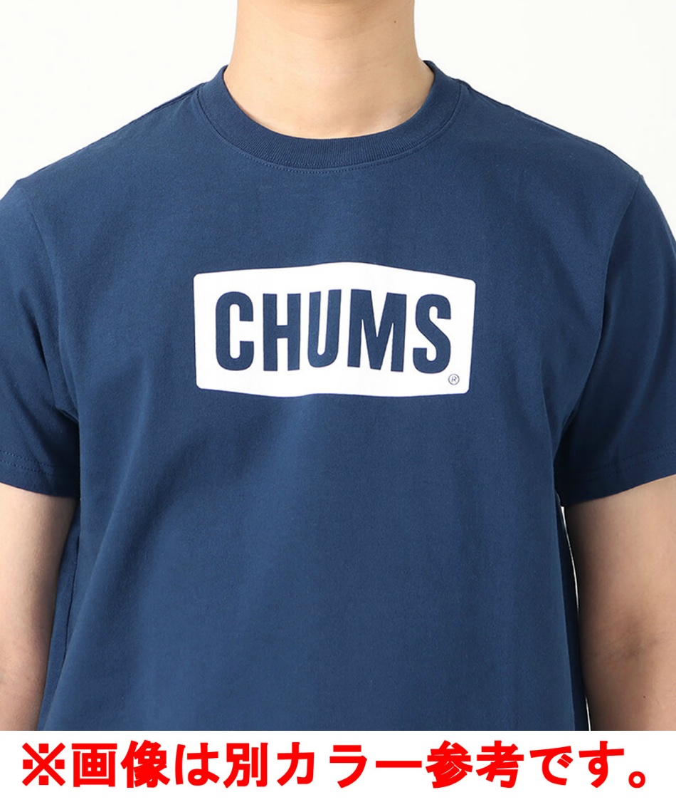 チャムス(CHUMS) Tシャツ 半袖 ロゴTシャツ CH01-2277 Black/Teal | スポーツ用品ならヒマラヤオンラインストア【公式】