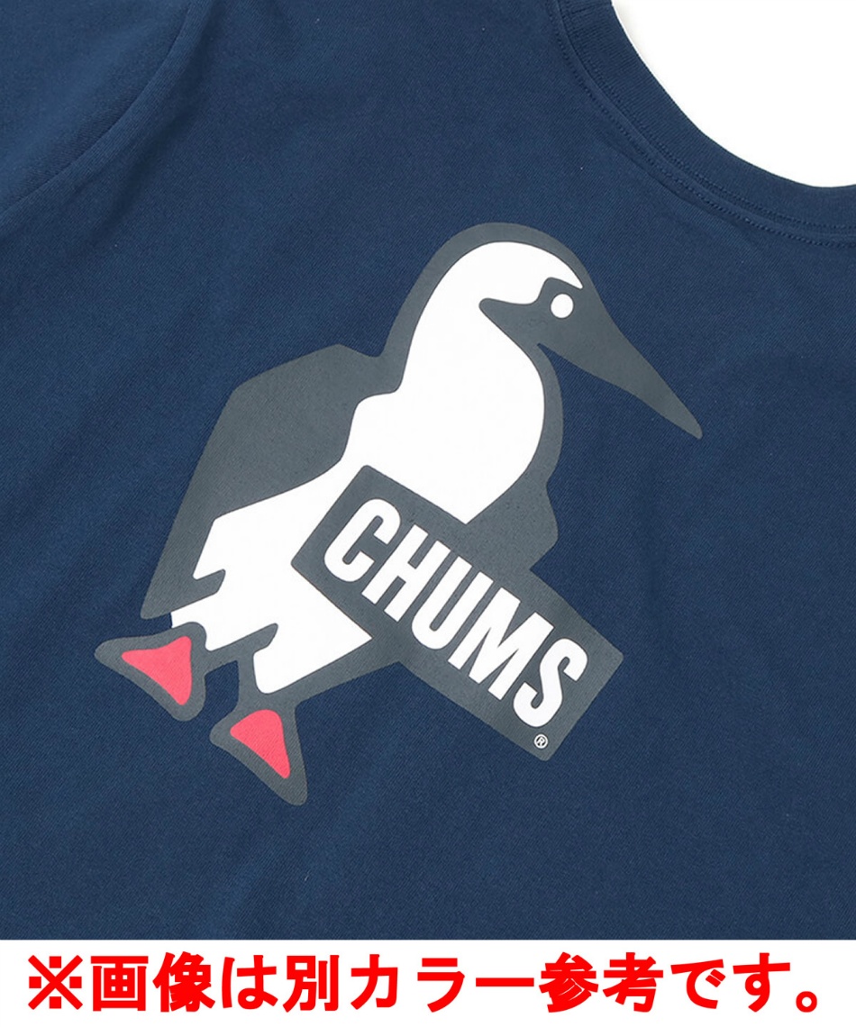 チャムス(CHUMS) Tシャツ 半袖 ブービーロゴTシャツ CH01-2279 Lt.Blue | スポーツ用品ならヒマラヤオンラインストア【公式】