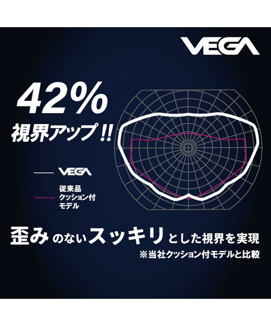 スワンズ(SWANS) FINA承認 クッション付き スイミングゴーグル ミラーレンズ VEGA-Nre DSMK レーシングモデル VEGA ...