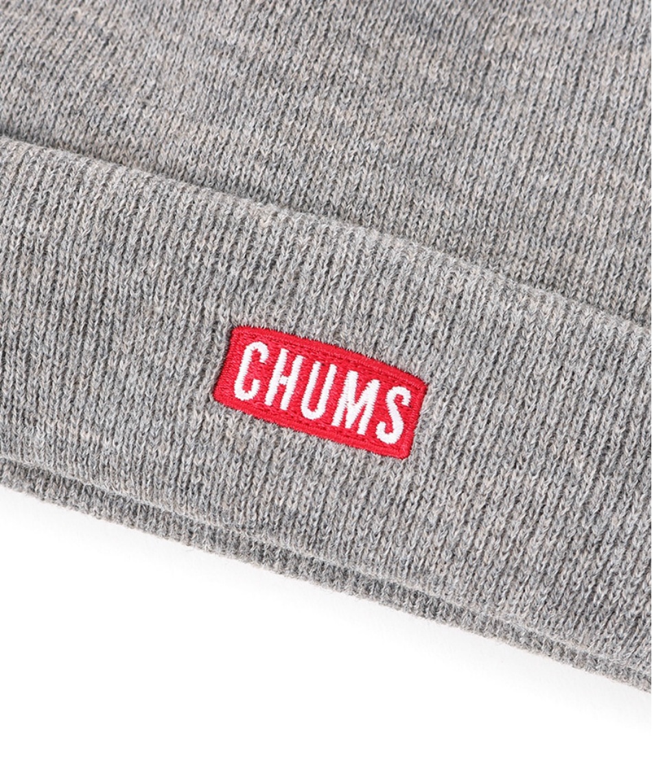 チャムス(CHUMS) ニット帽 チャムスロゴショートニットキャップ CHUMS Logo Short Knit Cap CH05-1335 H/Gray | スポーツ用品ならヒマラヤ ...