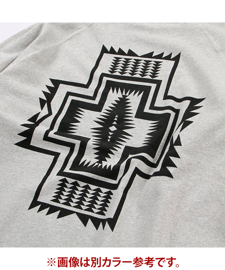 ペンドルトン(PENDLETON) スウェット トレーナー ラグラン バックプリントスウェット 3475-3006 Black | スポーツ用品ならヒマラヤオンラインストア【公式】