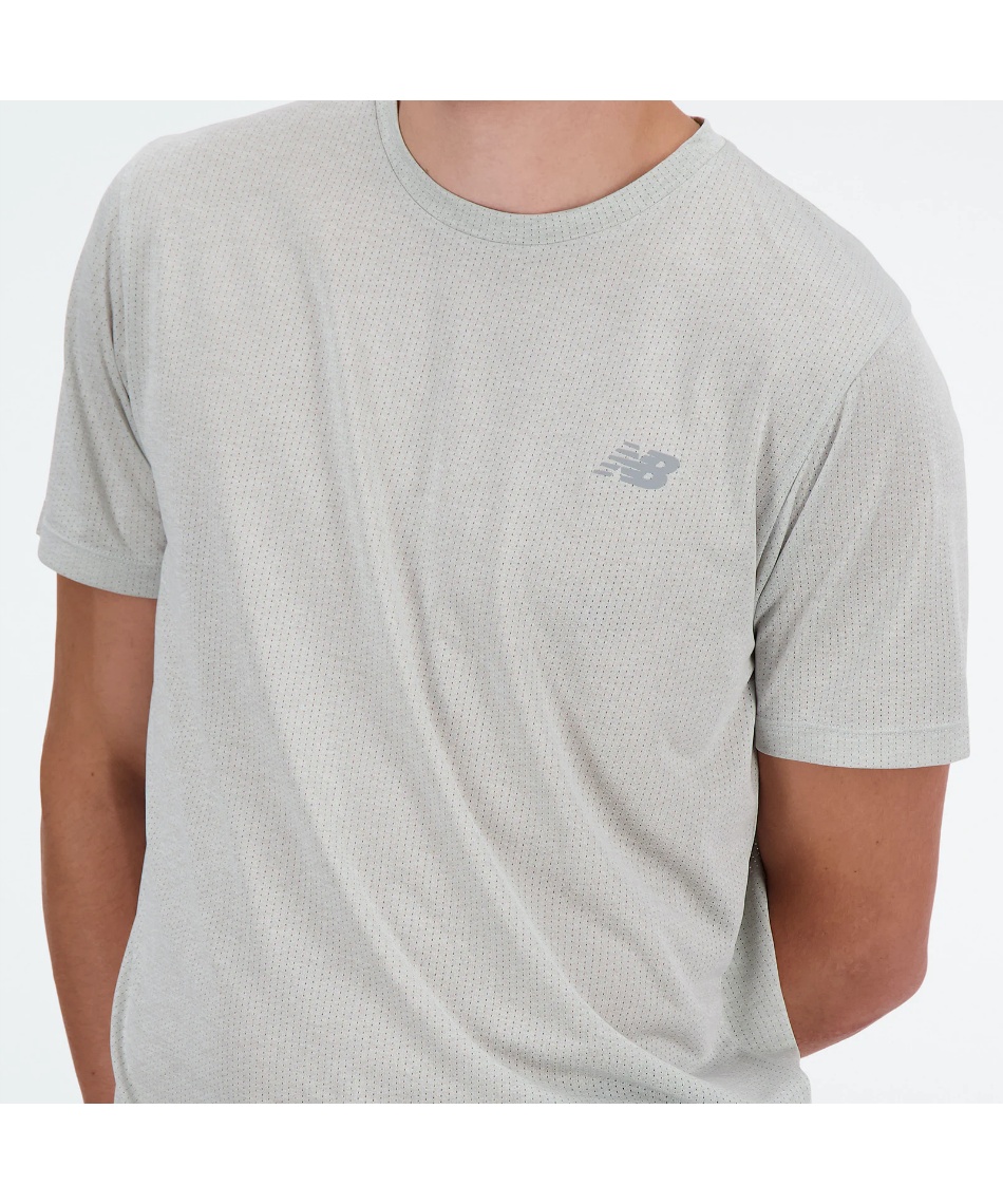ニューバランス(new balance) ランニングウェア Tシャツ 半袖 Athletics ショートスリーブTシャツ MT41253 AG ...