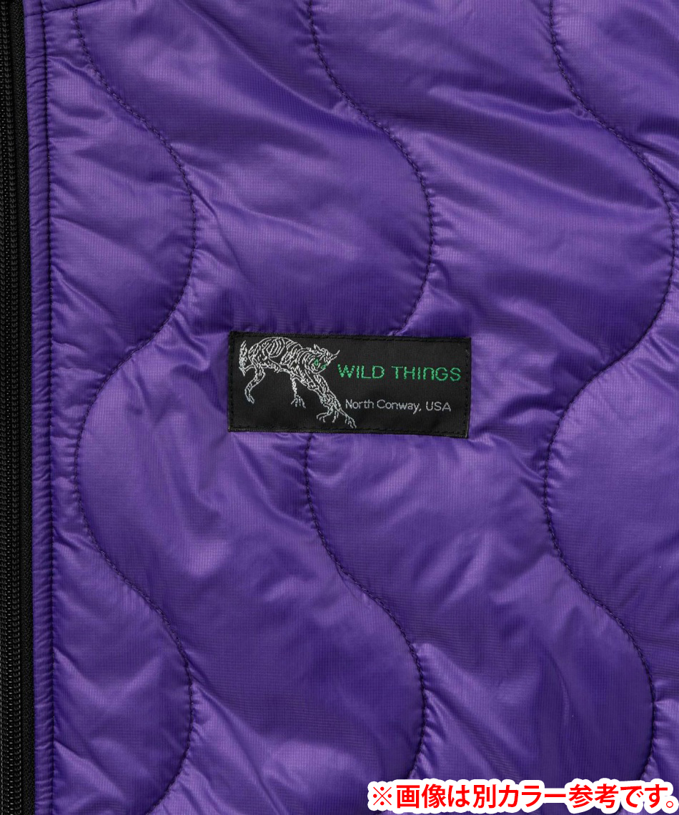 ワイルドシングス(WILDTHINGS) 中綿ジャケット リバーシブルビレイジャケット REVERSIBLE BELAY JACKET WT24120SK BLK/BLK | スポーツ用品なら ...