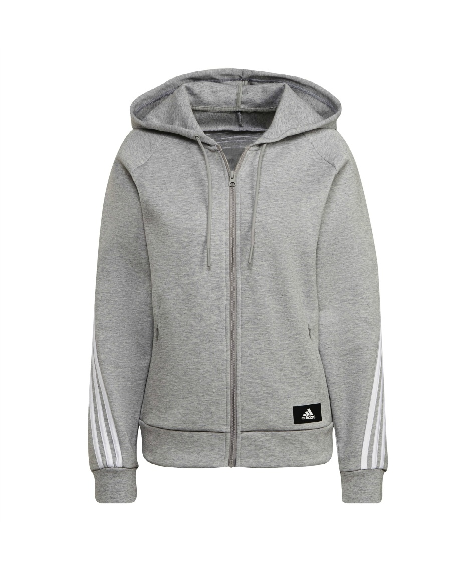 アディダス(adidas) スウェットパーカー スポーツウェア フューチャー アイコン スリーストライプス フード付きトラックトップ ...