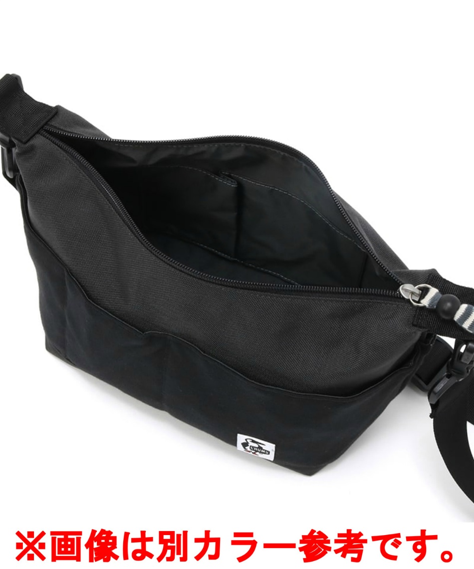 チャムス(CHUMS) ショルダーバッグ コレクトショルダースウェットナイロン CH60-2679 BLACK BORDER/BK ...