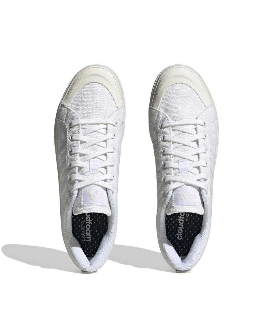 スニーカー ブラヴァーダ スケート 2.0 BRAVADASKATE 2.0 M HP6021 LSH57 通学シューズ 通学靴 白靴 ...