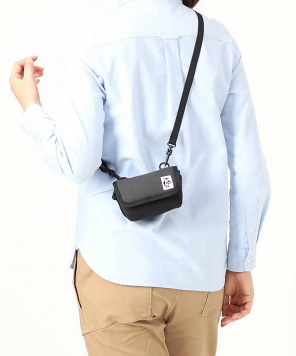 チャムス(CHUMS) ポーチ コンパクトカメラポーチスウェットナイロン Compact Camera Pouch Sweat Nylon ...