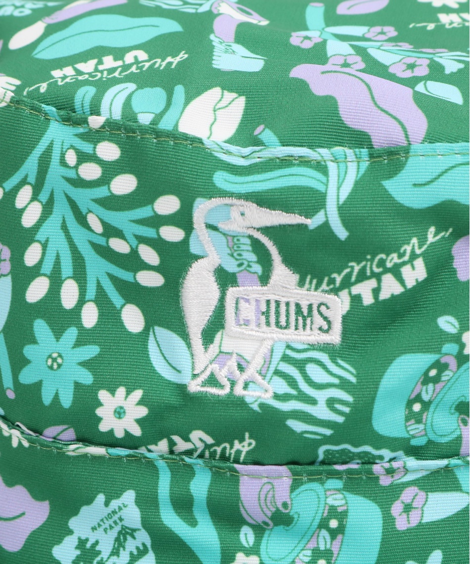 チャムス(CHUMS) 帽子 キャップ サヨリワダ エルモ リバーシブルハット CH05-1346 Ivory/Into Green ...