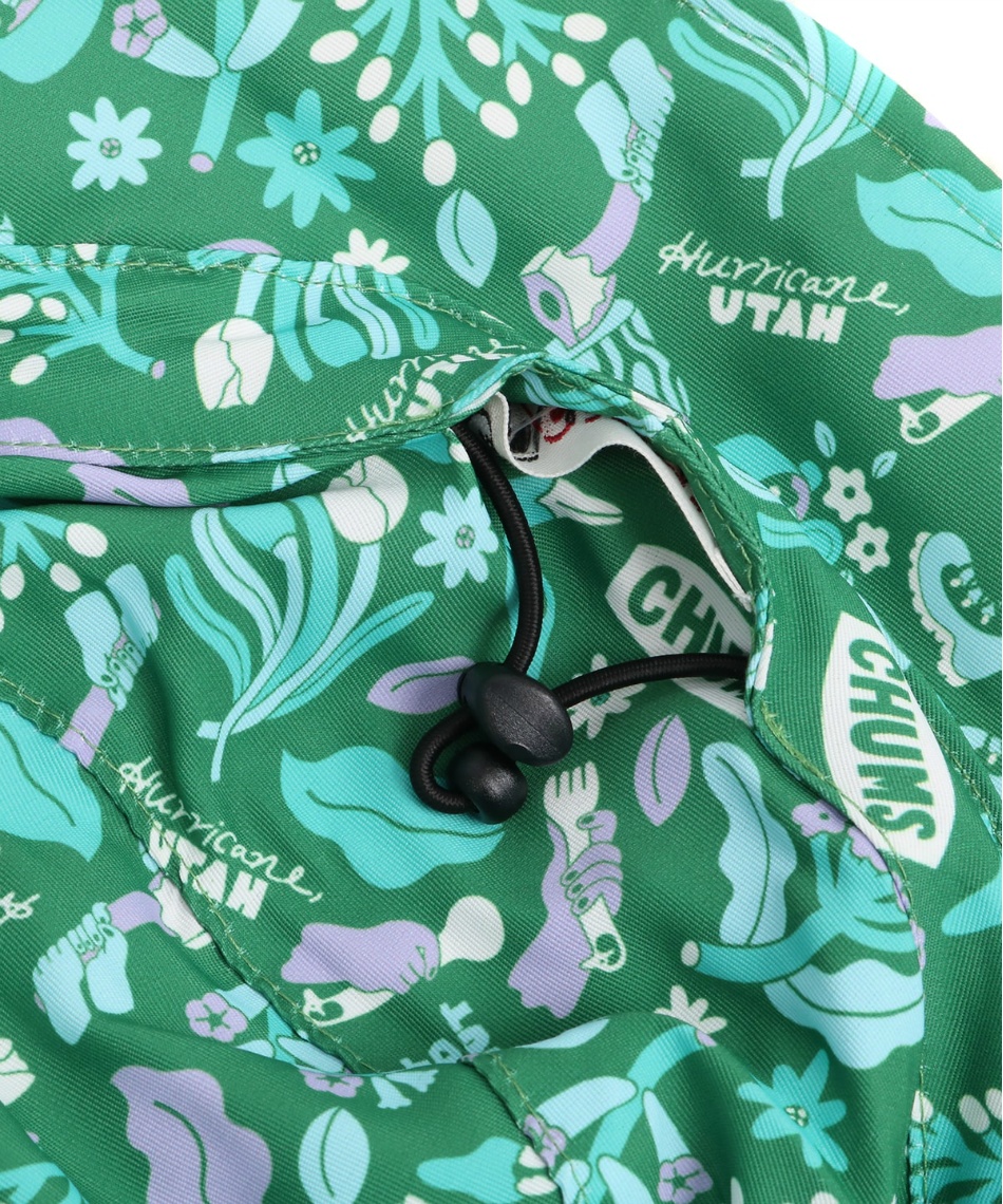 チャムス(CHUMS) 帽子 キャップ サヨリワダ エルモ リバーシブルハット CH05-1346 Ivory/Into Green ...