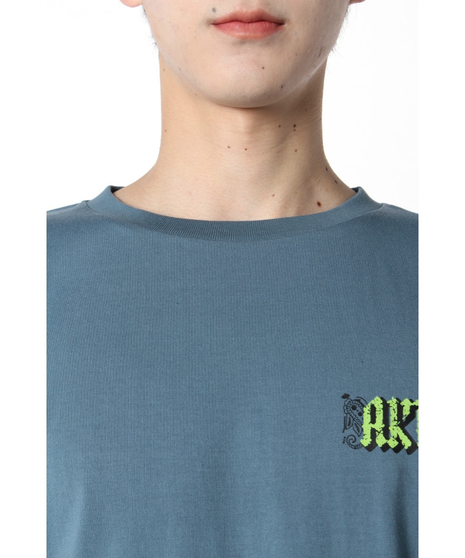 アクター(AKTR) バスケットボールウェア 半袖シャツ PAISLEY LOGO DRYTECH TEE BL L 223-033005 | スポーツ用品ならヒマラヤオンラインストア【公式】