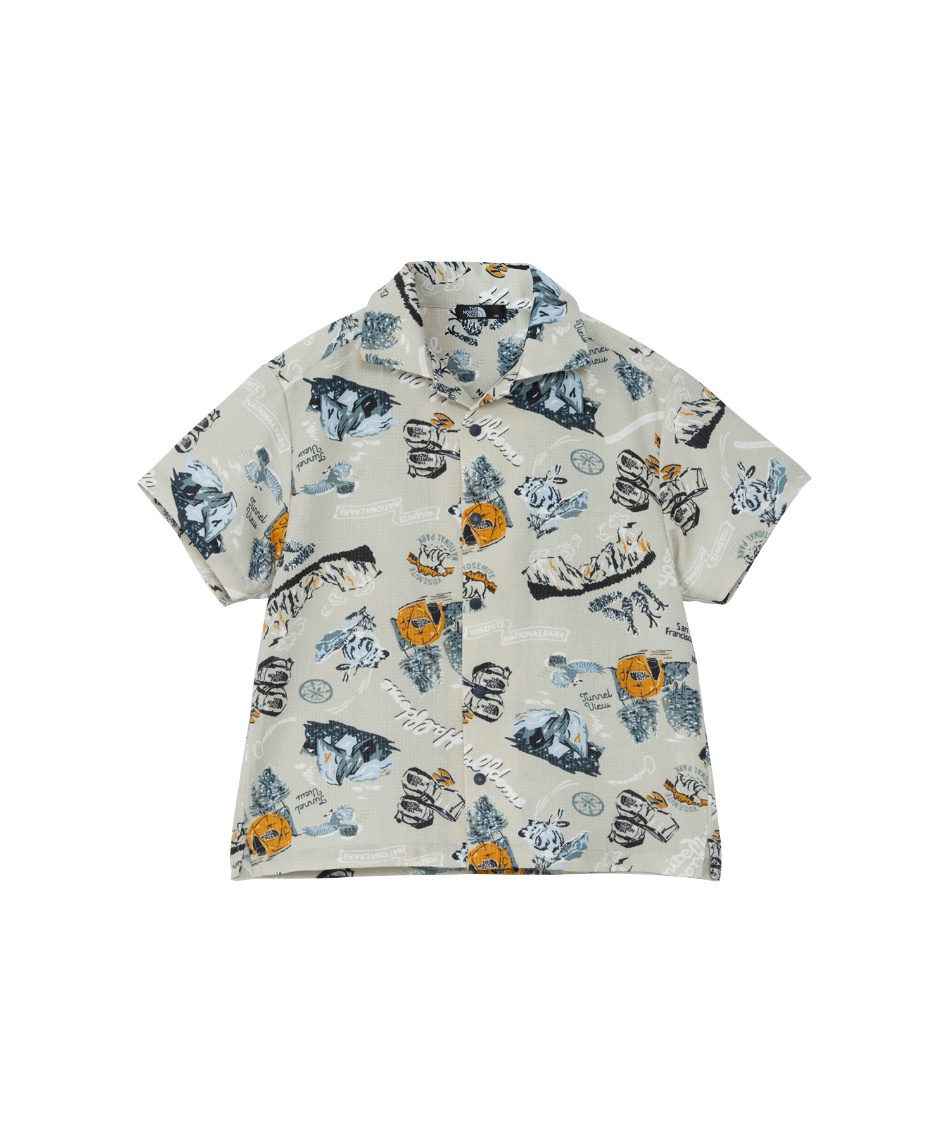 半袖シャツ S/S Aloha Vent Shirt キッズ ショートスリーブアロハベントシャツ NRJ22339 YB | スポーツ用品なら ...