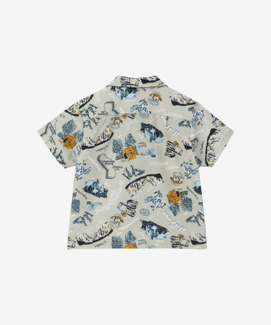 半袖シャツ S/S Aloha Vent Shirt キッズ ショートスリーブアロハベントシャツ NRJ22339 YB | スポーツ用品なら ...