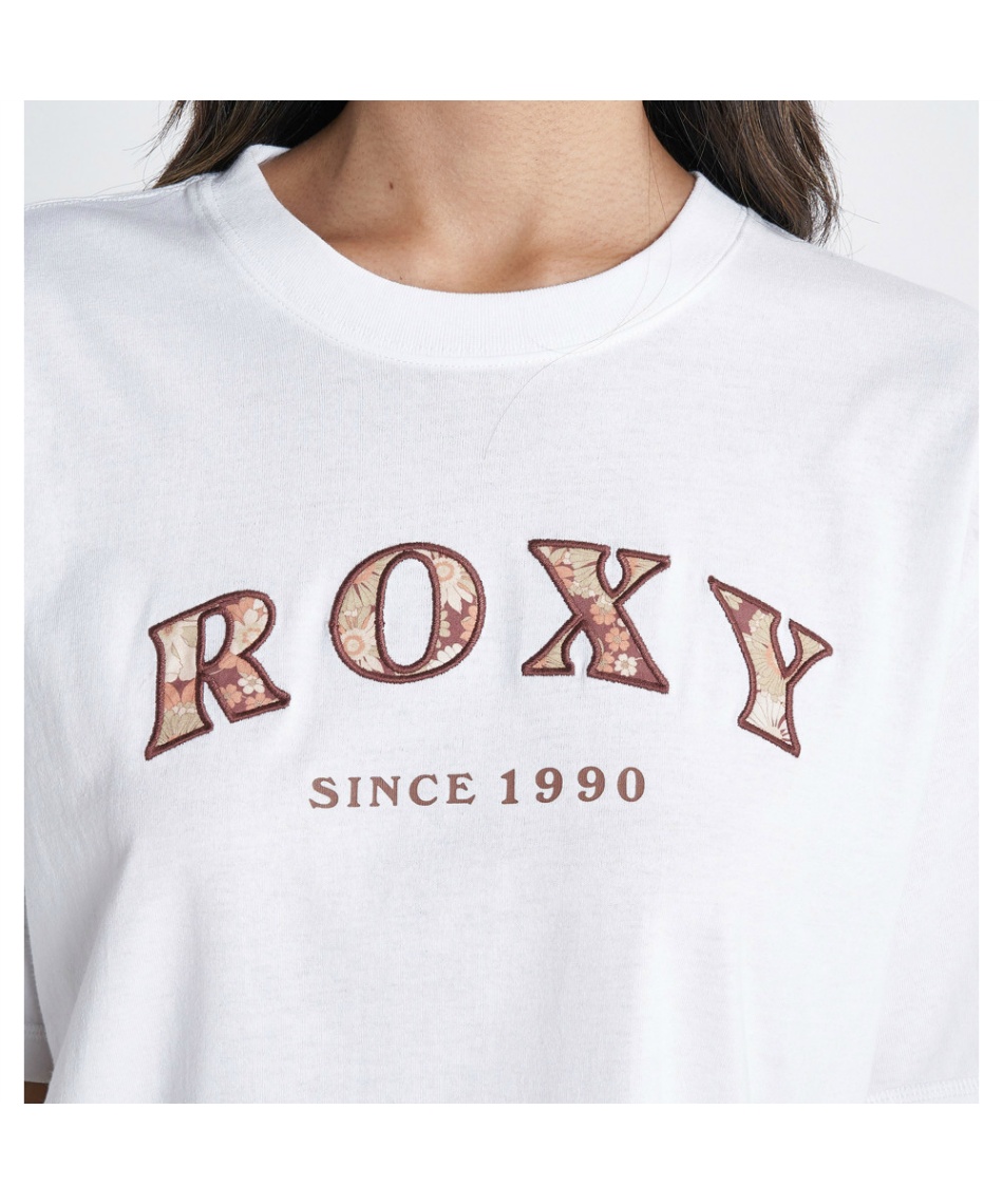 ロキシー(ROXY) Tシャツ 半袖 VINTAGE FLOWER LOGO Tシャツ RST232033 【国内正規品】 | スポーツ用品 ...