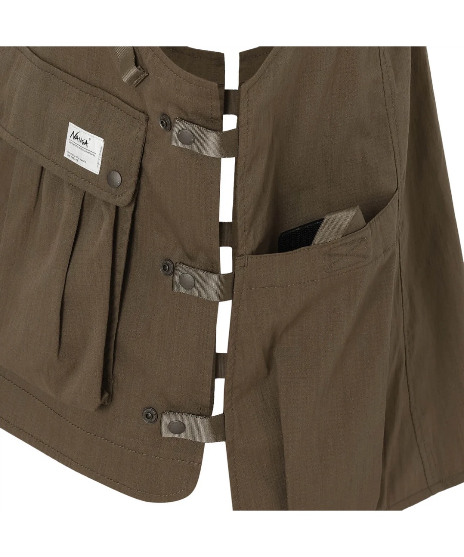 ナンガ(NANGA) ベスト ヒノックリップストップ フィールドベスト HINOC RIPSTOP FIELD VEST N001142 ...