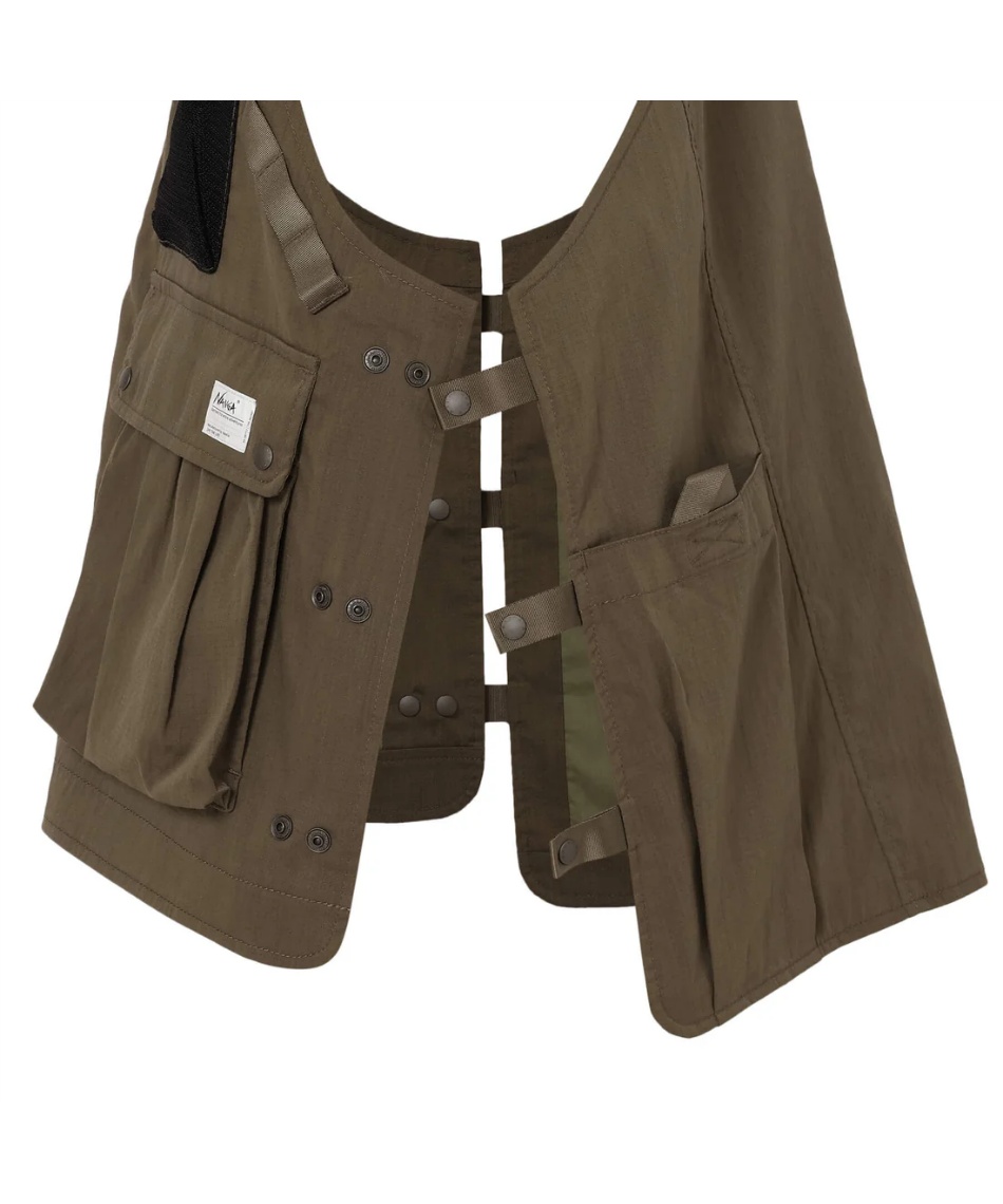 ナンガ(NANGA) ベスト ヒノックリップストップ フィールドベスト HINOC RIPSTOP FIELD VEST N001142 ...