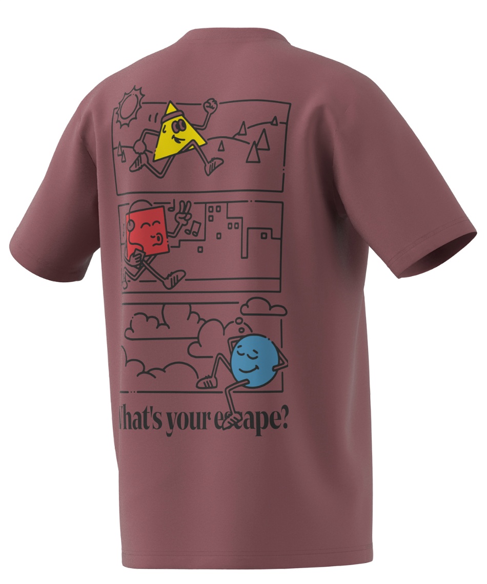 【トレカCP対象】 Tシャツ 半袖 ポジティビティ シェイプ グラフィック 半袖Tシャツ JTM07-IY0734 | スポーツ用品なら ...