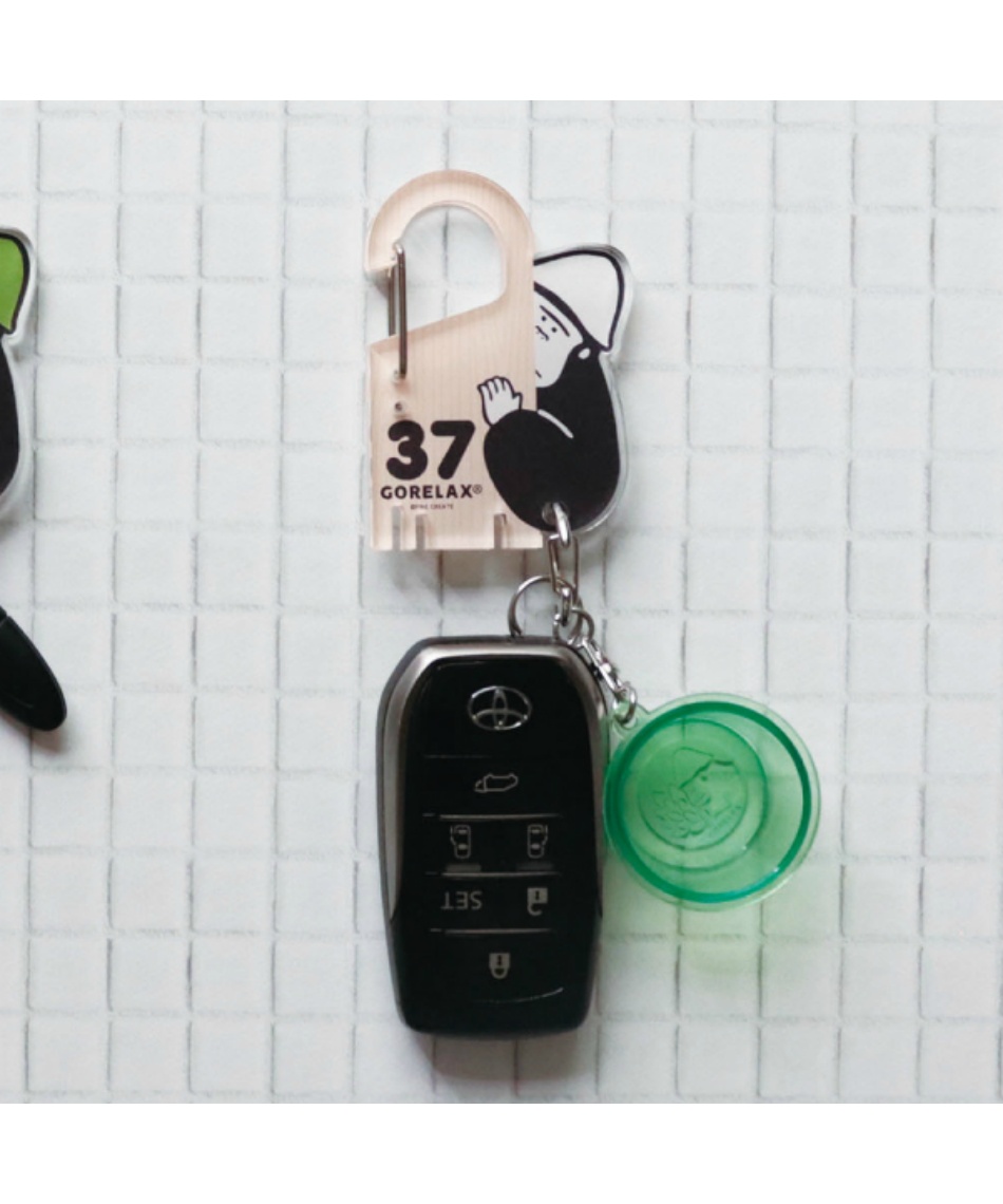 ごリラックス(GORELAX) カラビナ ロッカーキー風カラビナ 24P45236 【ご自宅配送限定】‥ | スポーツ用品ならヒマラヤオンラインストア【公式】