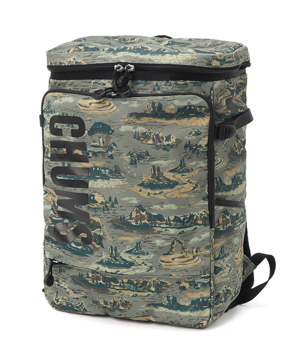 チャムス(CHUMS) バックパック リサイクルトップオープンスクエアデイパック CH60-3919-MT.CAMO | スポーツ用品なら ...