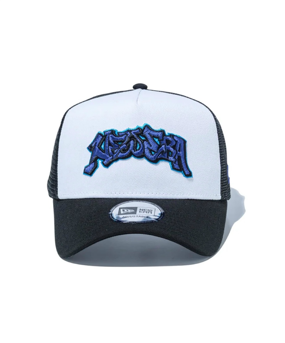 ニューエラ(NEW ERA) 帽子 キャップ 9FORTY A-Frame トラッカー Throw up Logo 14527577 ...