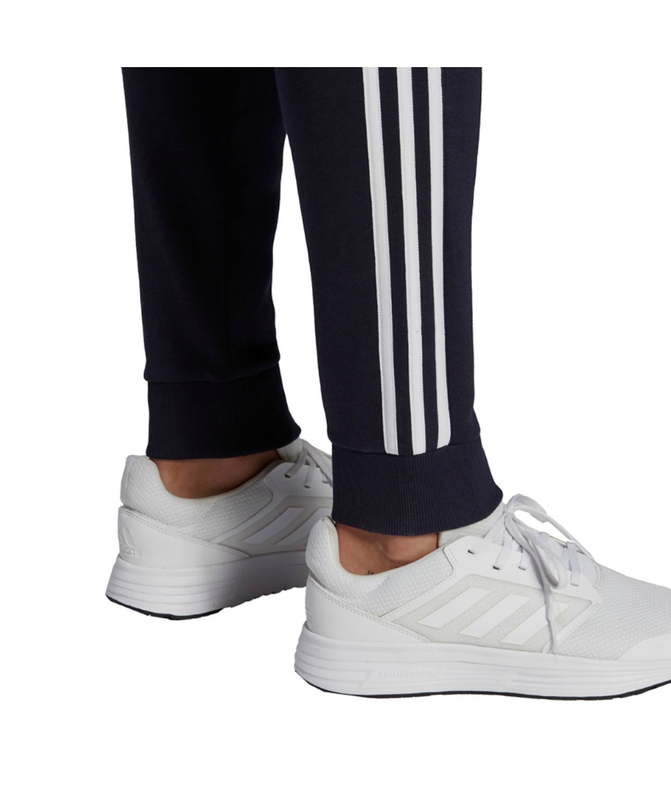 アディダス(adidas) スウェットジョガーパンツ エッセンシャルズ フリース テーパードカフ スリーストライプ パンツ GK8823 ...