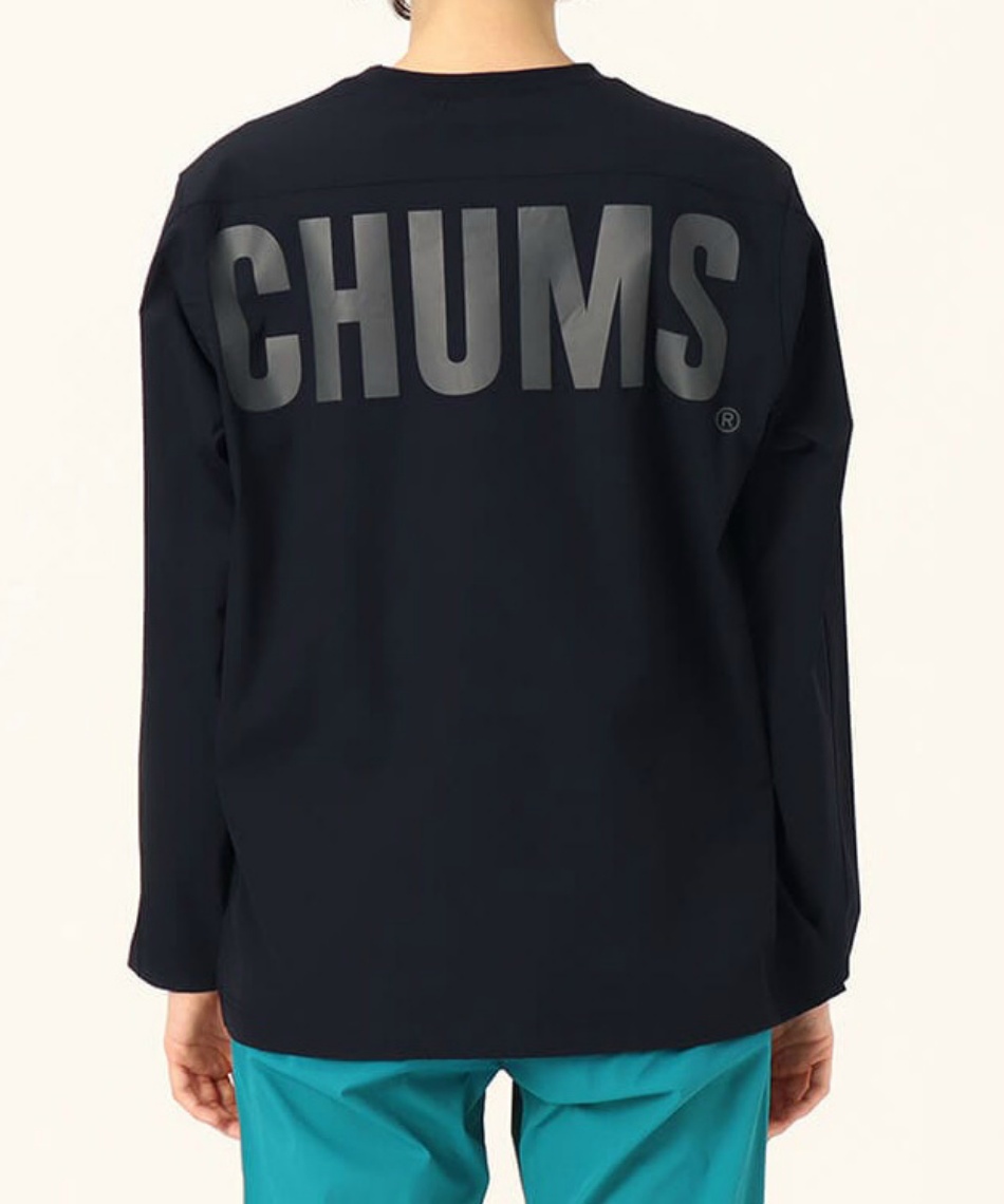 チャムス(CHUMS) Tシャツ 長袖 エアトレイルストレッチチャムスロングスリーブTシャツ Airtrail Stretch CHUMS L/S T-Shirt CH01-2153 ...