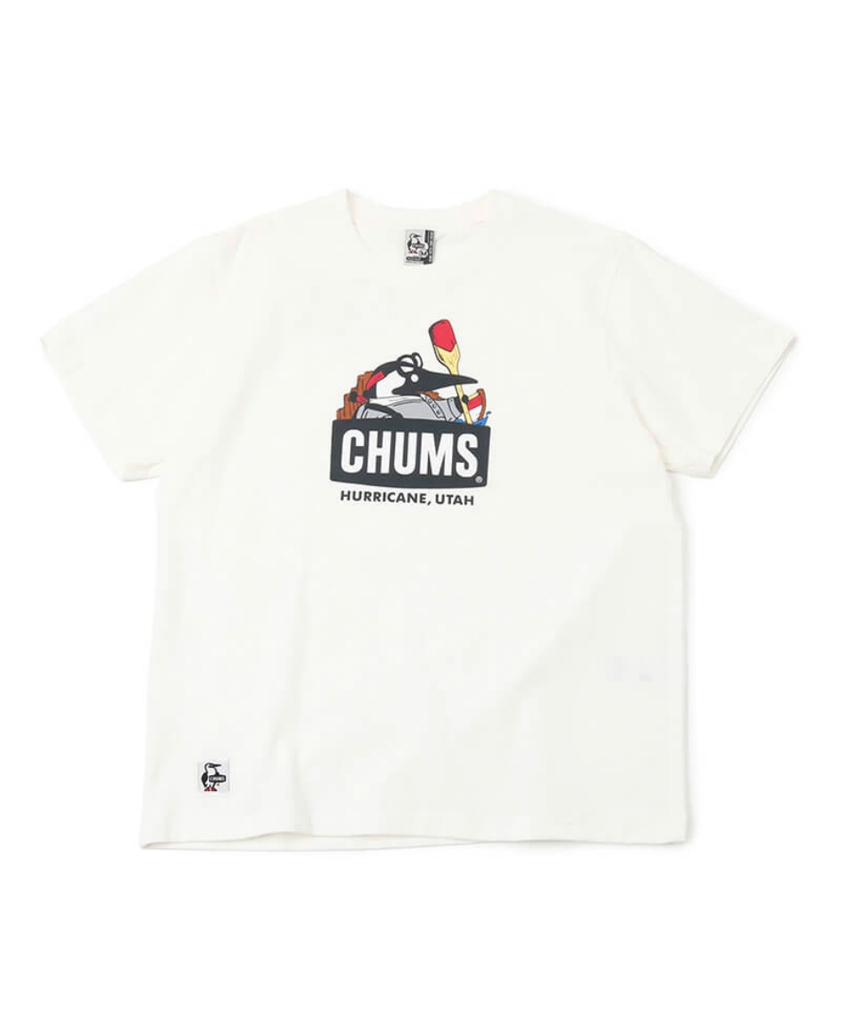 チャムス(CHUMS) Tシャツ 半袖 リバーガイドブービーTシャツ River Guide Booby T-Shirt CH01-2158 ...