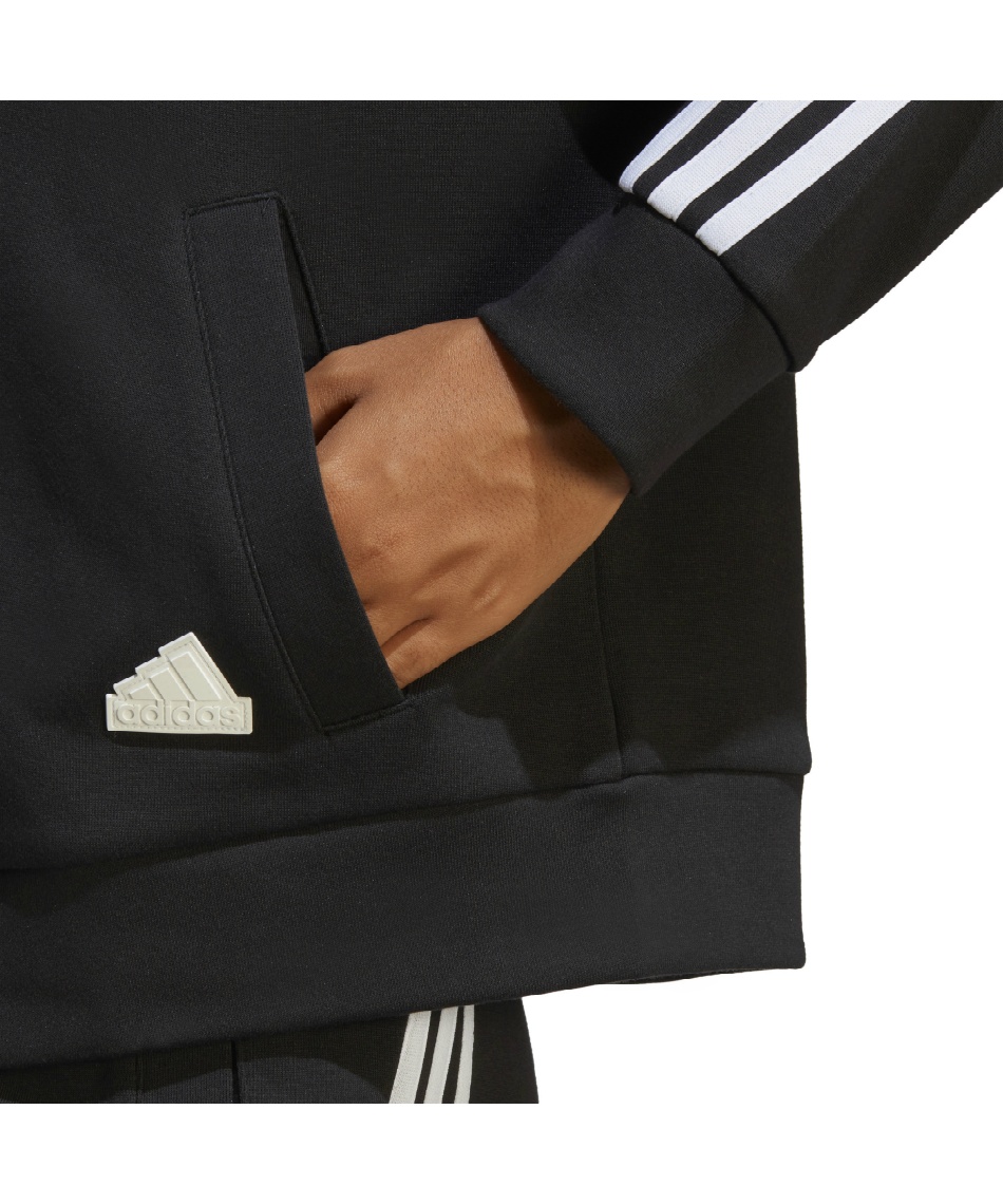 アディダス(adidas) スウェットパーカー フューチャーアイコン スリーストライプス フルジップパーカー HT4715 EAW41 ...