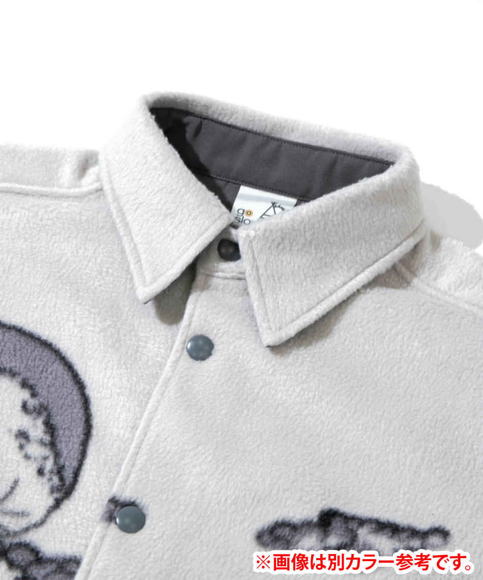 ゴースローキャラバン(Go Slow Caravan) フリース ジャケット マイクロフリースパネルプリントスナップJK 310218 MOCHA | スポーツ用品ならヒマラヤオンラインストア【公式】