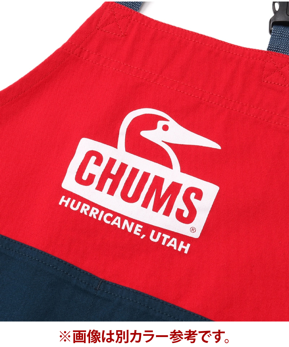 チャムス(CHUMS) エプロン キッズブービーフェイスエプロン Kid's Booby Face Apron CH27-1017 Red ...