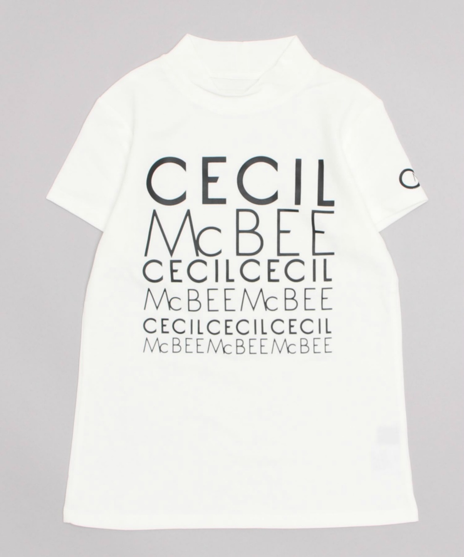 セシルマクビー グリーン(CECIL McBEE green) ゴルフウェア 半袖シャツ ロゴモックネック半袖シャツ CGF2223TE 【2024年春夏モデル】 | スポーツ用品ならヒマラヤ ...